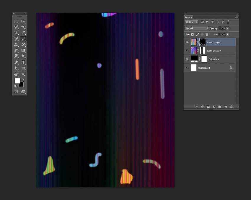 How to Create a Light Streak Effect for a Contemporary Ballet Poster in ...