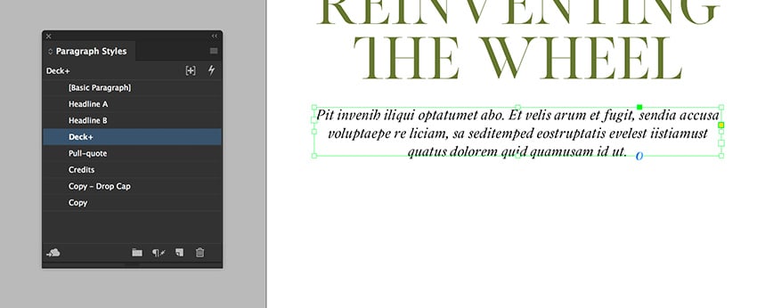 How to Create a Page Layout and Magazine Article Template in InDesign ...