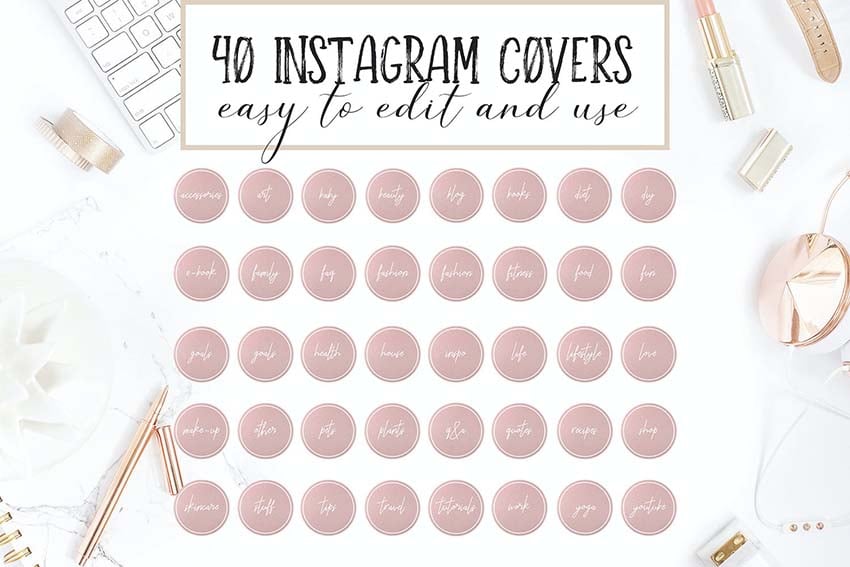 42 Best Aesthetic Highlight Covers for Instagram