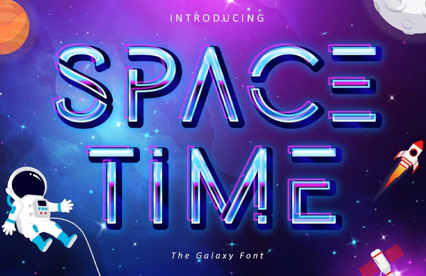 22 Cool Galaxy Space Fonts | Envato Tuts+