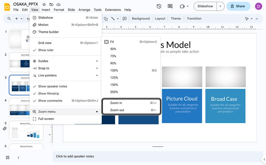 How to Zoom in & Zoom Out in Google Slides (Quick Trick) | Envato Tuts+