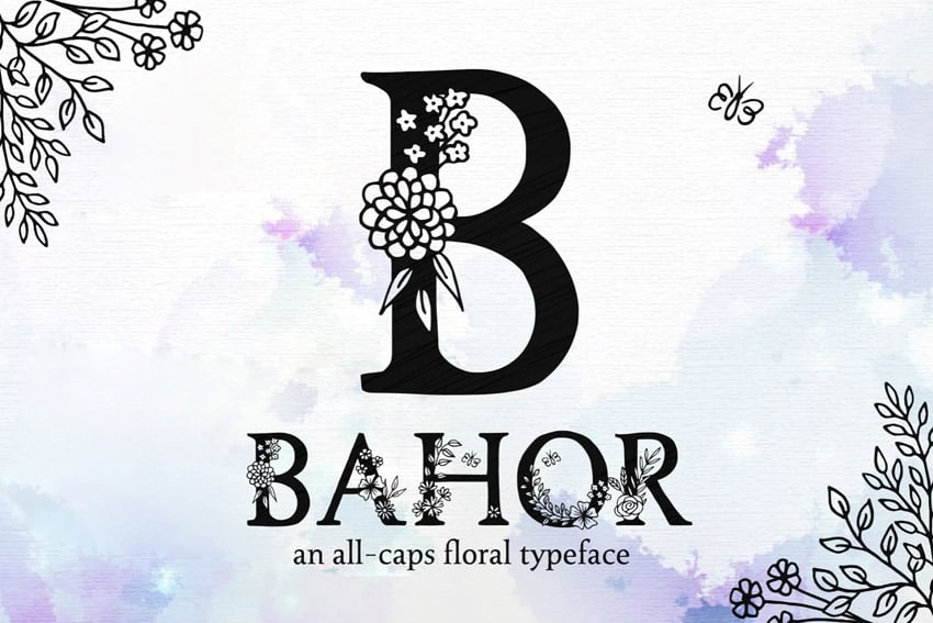 Best Flower Fonts (Must Have Floral Fonts for Spring) | Envato Tuts+