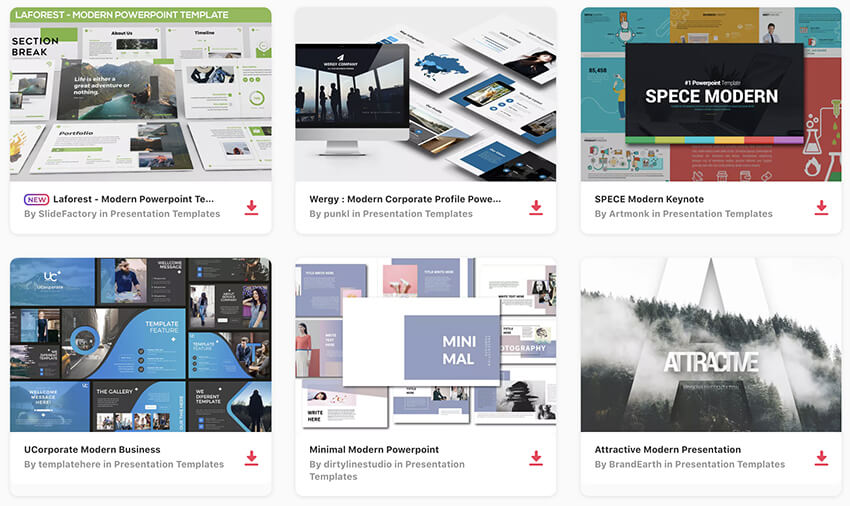 30 Moderne PowerPoint (PPT) Templates für die Präsentationen Design im ...