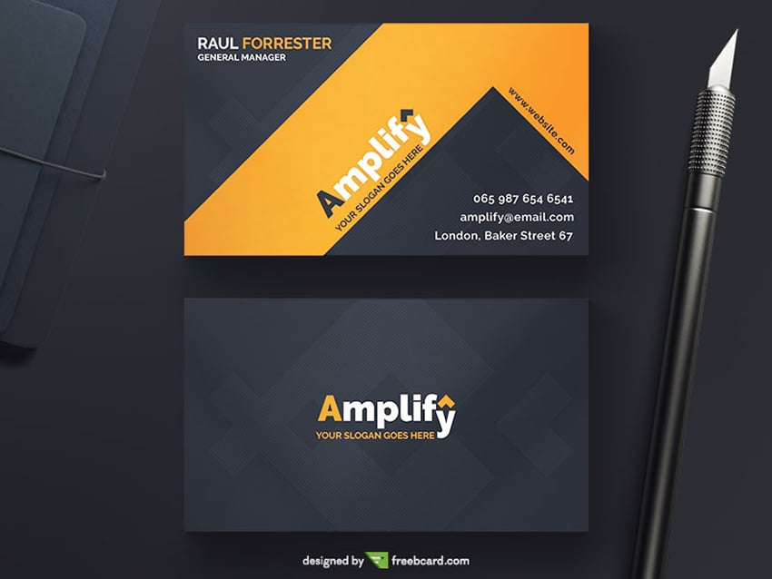 25+ Best Free Business Visiting Card Template Designs To Download for ...