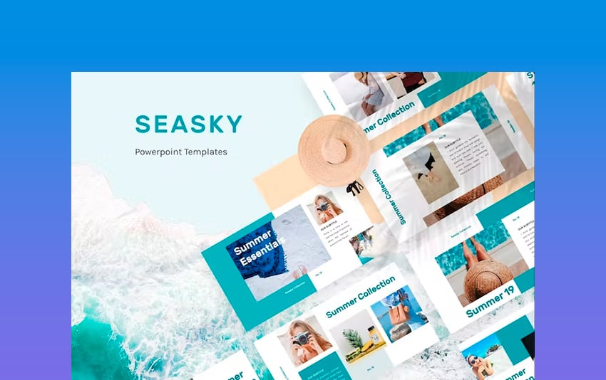 20+ Best Free Tropical Beach Island PowerPoint PPT Templates for 2025 ...