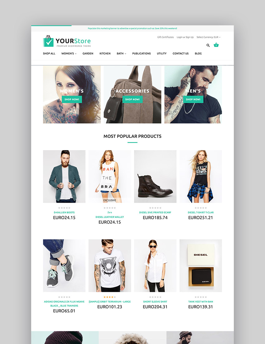 How to Use a BigCommerce Theme to Design Your Online Store | Envato Tuts+