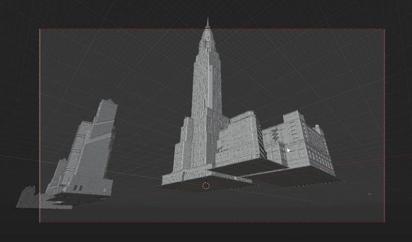 Build a REALISTIC city scene in 30 mins | Blender + KitBash3D tutorial ...