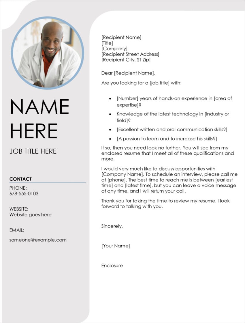20 Best Free Microsoft Word Resume CV Cover Letter Templates | Envato Tuts+