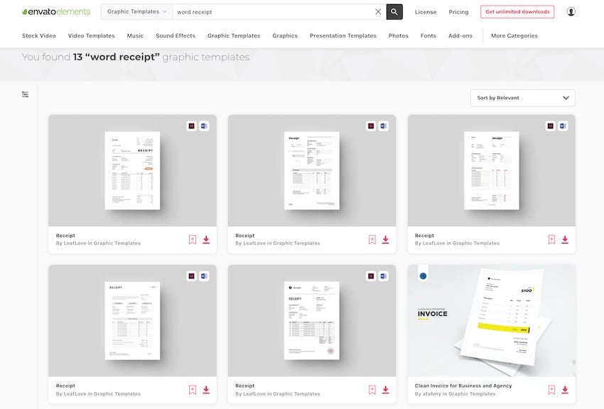 20 Best Free Microsoft Word Receipt Templates to Download for 2025 ...