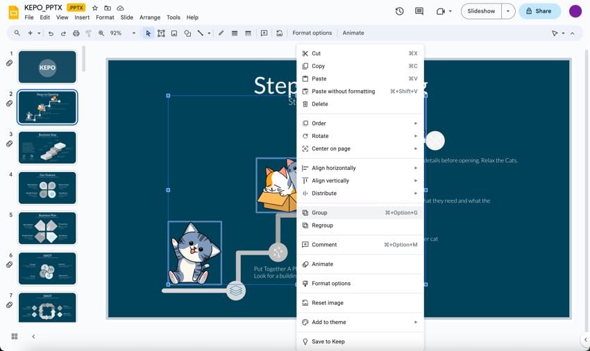 How to Group Objects, Items, & Pictures in Google Slides | Envato Tuts+