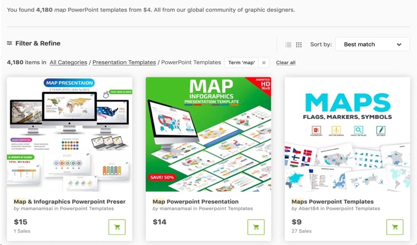20 increíbles mapas editables para PowerPoint | Envato Tuts+