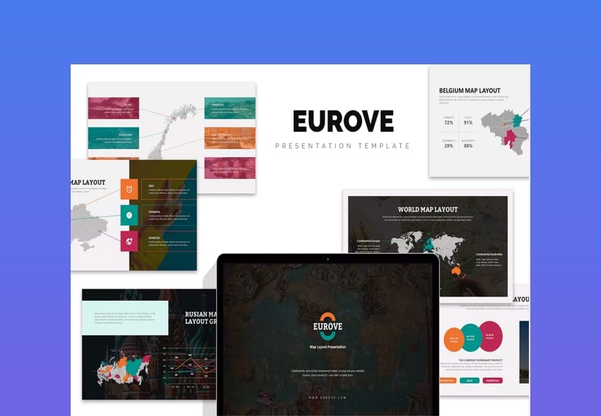 Make Awesome Maps in Google Slides With Editable Templates | Envato Tuts+