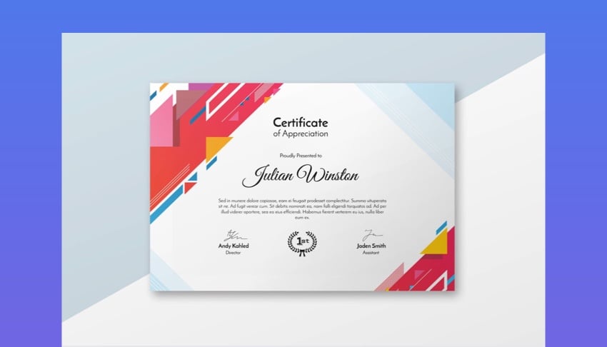 25+ Best PowerPoint Certificate Templates (Free PPT + Premium for 2025 ...