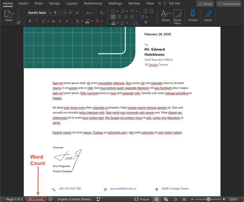How to Quickly Check Word Count on Microsoft Word | Envato Tuts+