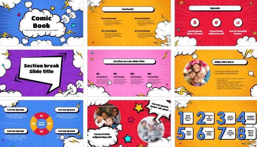 12+ Best Free Superhero Google Slides Themes to Download for 2025 ...