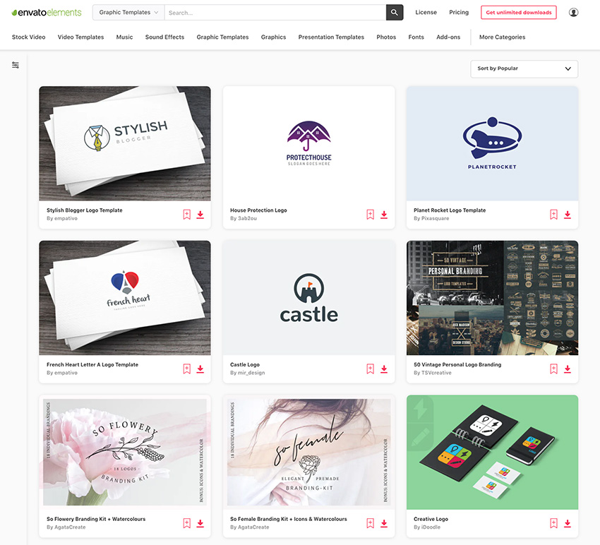 30+ mejores plantillas para logos de marca | Envato Tuts+