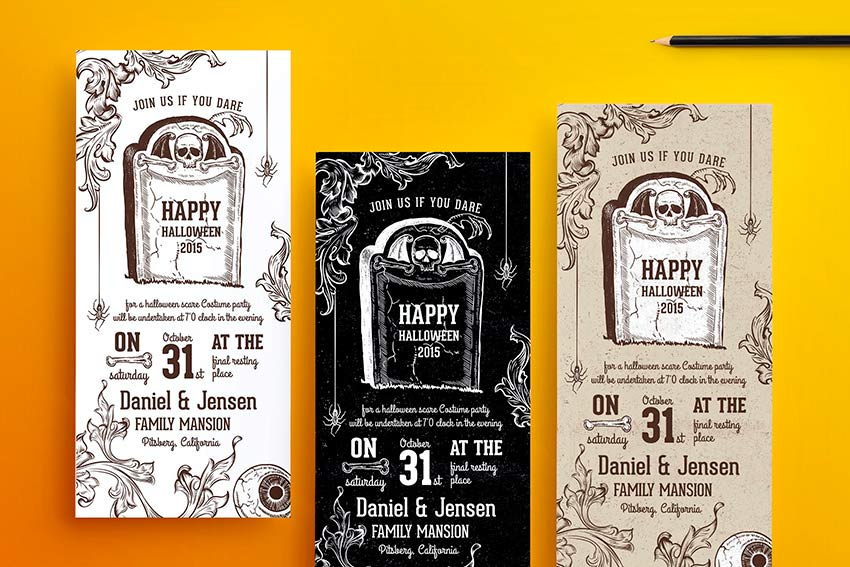 80+ Awesome Halloween Invitations and Flyers for 2021 | Envato Tuts+