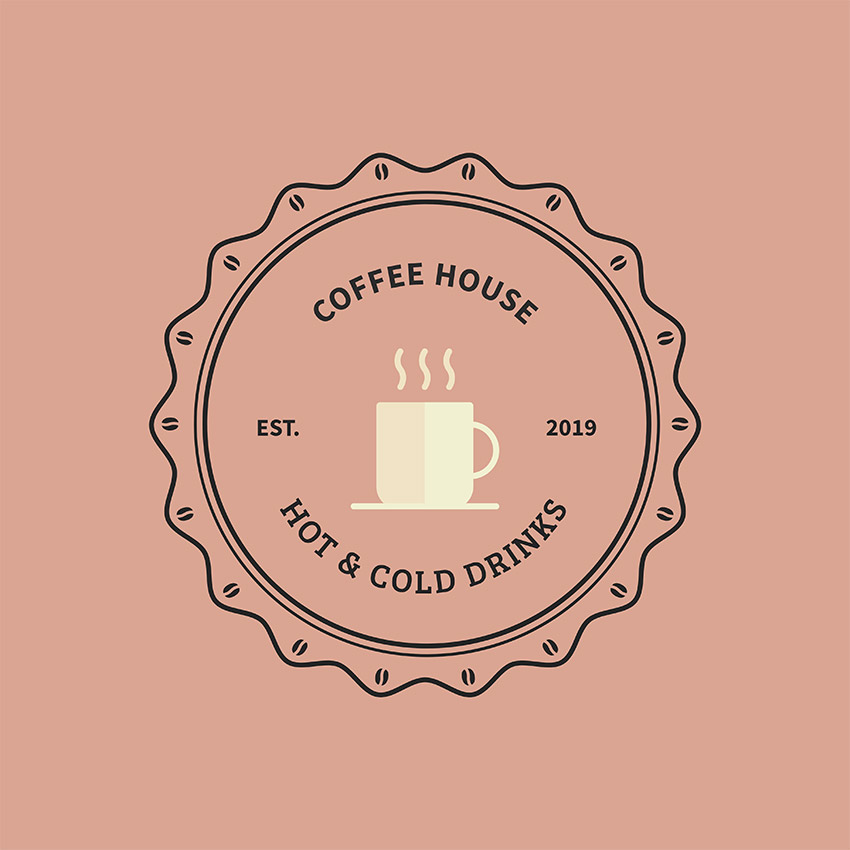 Más de 20 mejores diseños de logos de cafeterías y cafés (digno de ...