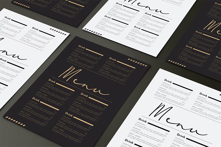 20+ Cool Restaurant Menu Templates (Best Modern Designs for 2023)