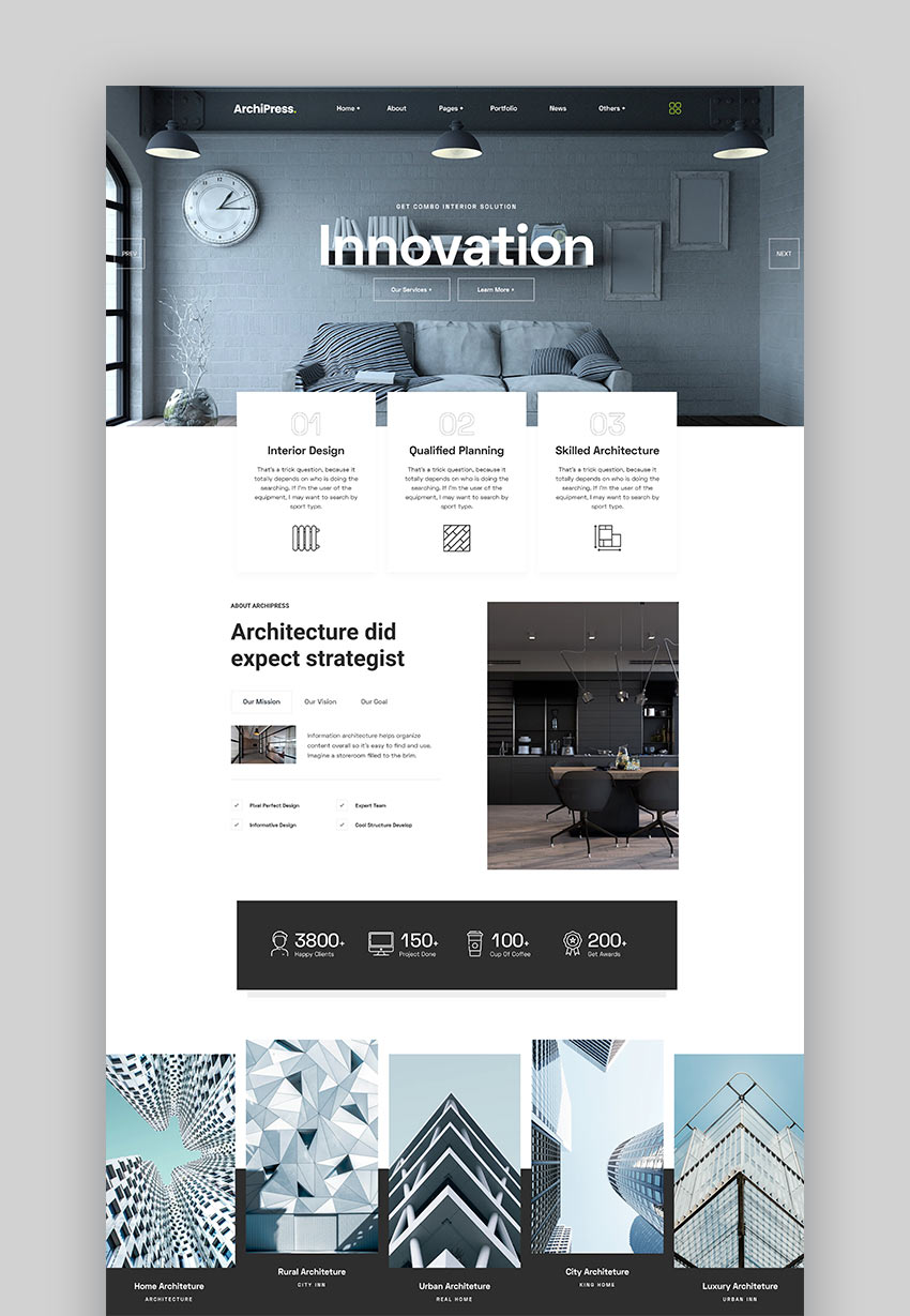 30 Best Interior Design WordPress Themes (Free & Premium) | Envato Tuts+