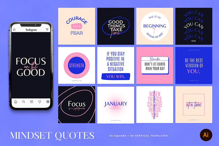 21 Awesome Instagram Themes (Aesthetic Post Ideas) | Envato Tuts+