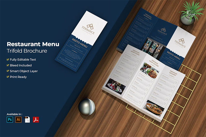 30+ Best Tri-Fold Menu Templates (PSD, InDesign and More) | Envato Tuts+