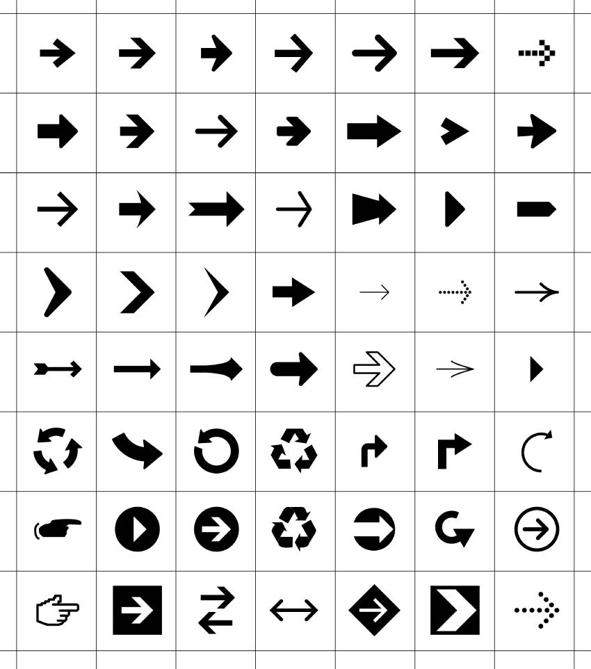 350+ Free Graphics: Vector Arrow Symbols and Shapes | Envato Tuts+