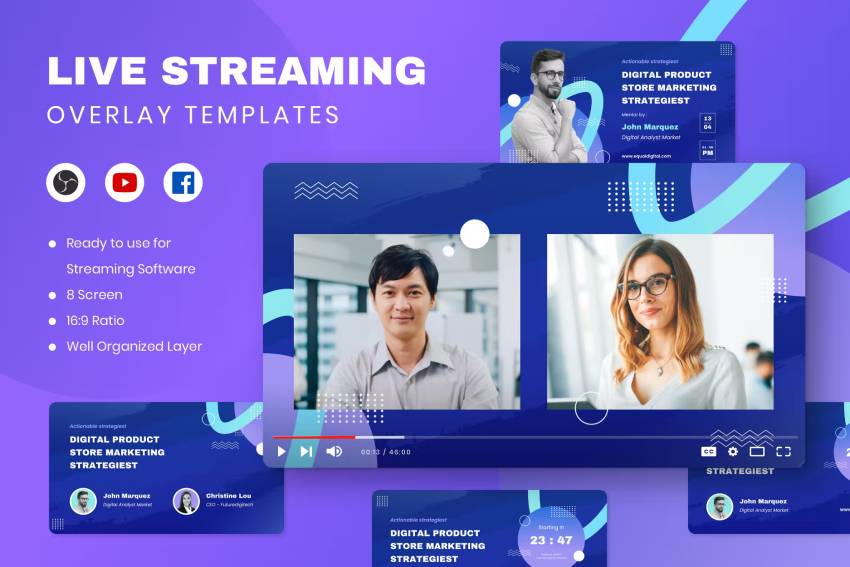 35+ awesome stream overlays using OBS Studio (video) | Envato Tuts+ ...