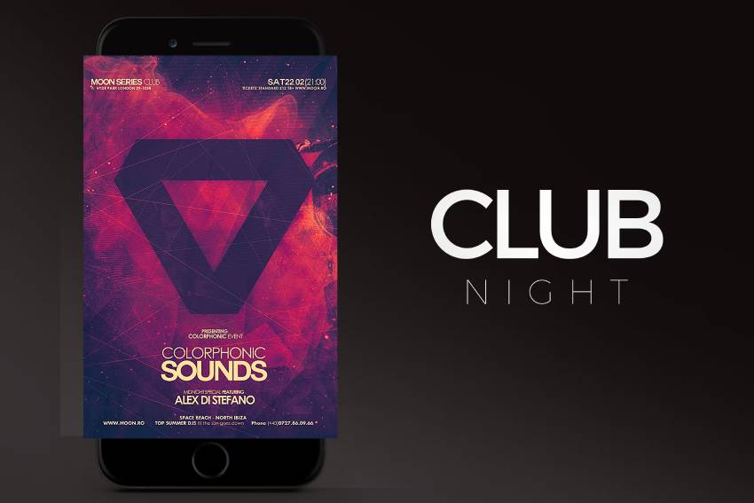 20 Best Free Club & Party Flyer Background Template Designs 2022