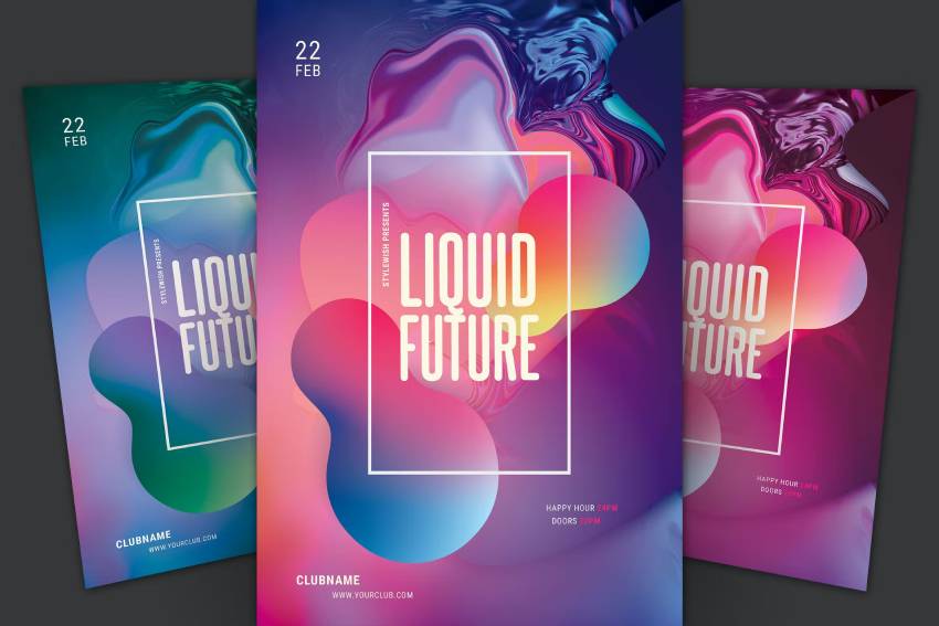 20 Best Free Club & Party Flyer Background Template Designs 2022