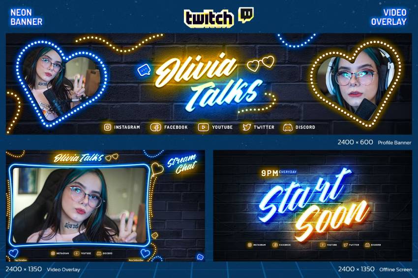 35+ Best Twitch Stream "Starting Soon" Overlays | Envato Tuts+