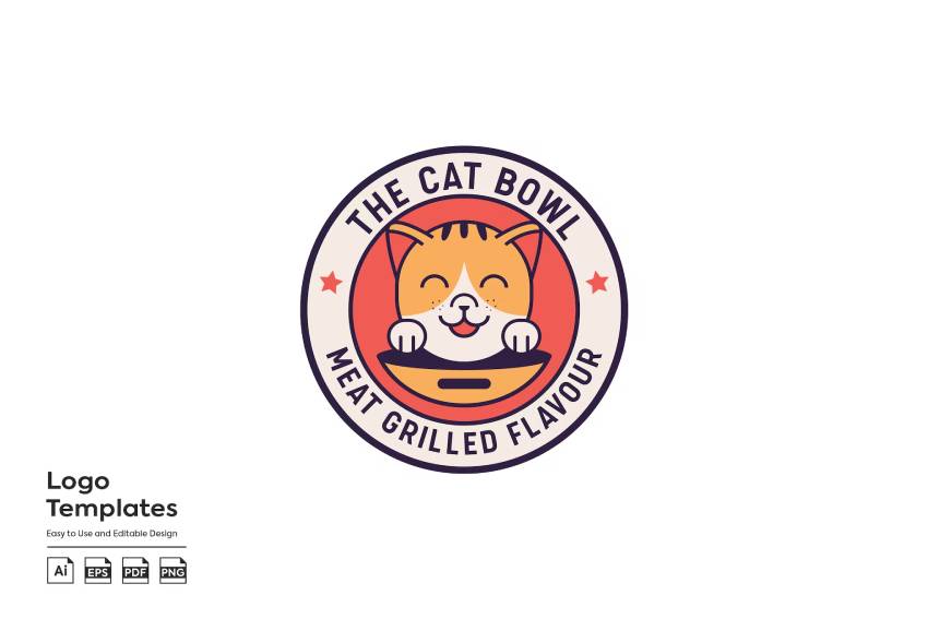 43 Cool Cat Logo Designs (Creative Cat Logo Ideas) | Envato Tuts+