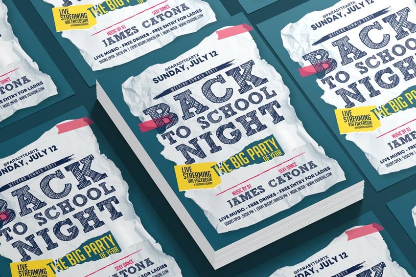 How to Design a Welcome Back Flyer Template | Envato Tuts+