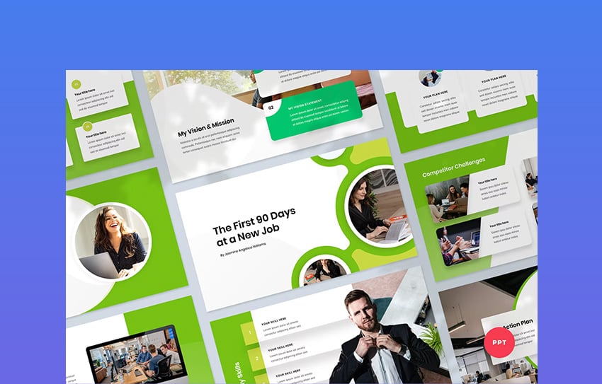 16+ Best Free 30, 60, & 90 Day Plan PowerPoint PPT Templates for 2025 ...