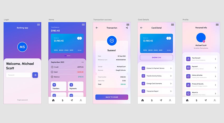 How To Create a Banking App Prototype in Adobe XD | Envato Tuts+
