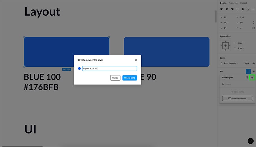 How to Create a Figma Design System - iDevie