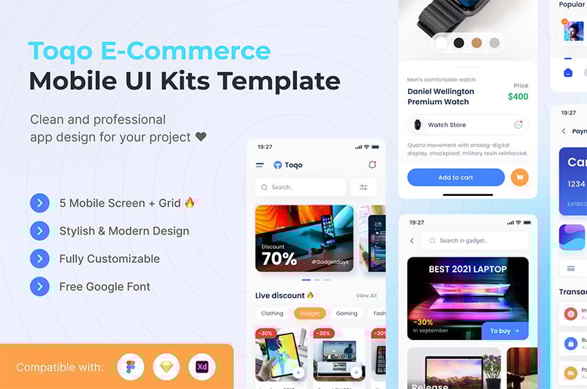 21+ Best Figma eCommerce Templates | Envato Tuts+