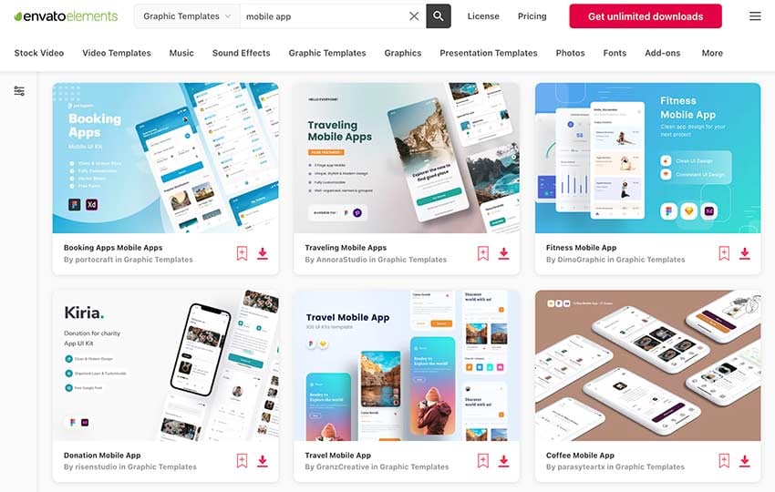 15+ Best Figma Mobile App Templates | Envato Tuts+