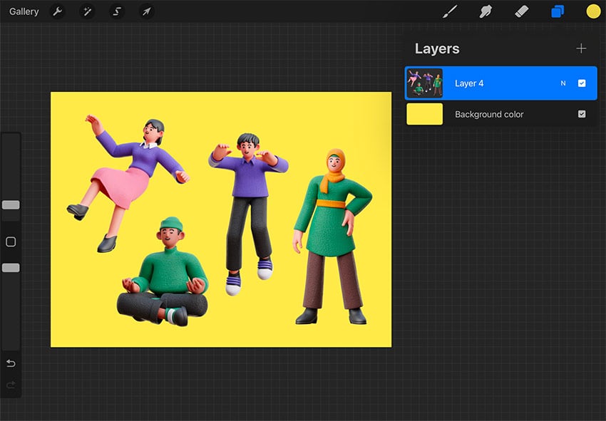 How to Merge Layers in Procreate | Envato Tuts+