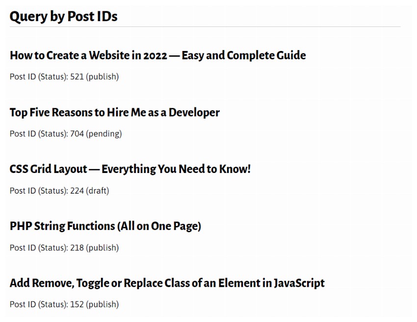 WP_Query Arguments: Posts, Pages, and Post Types | Envato Tuts+