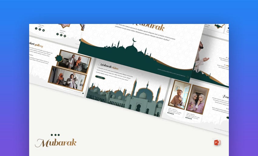 Best Free Islamic Muslim PowerPoint PPT Templates Backgrounds 20243 ...