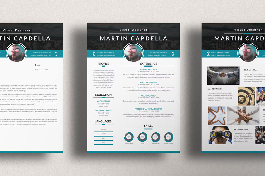 30+ Best Infographic Resume Templates (Creative Examples for 2025 ...