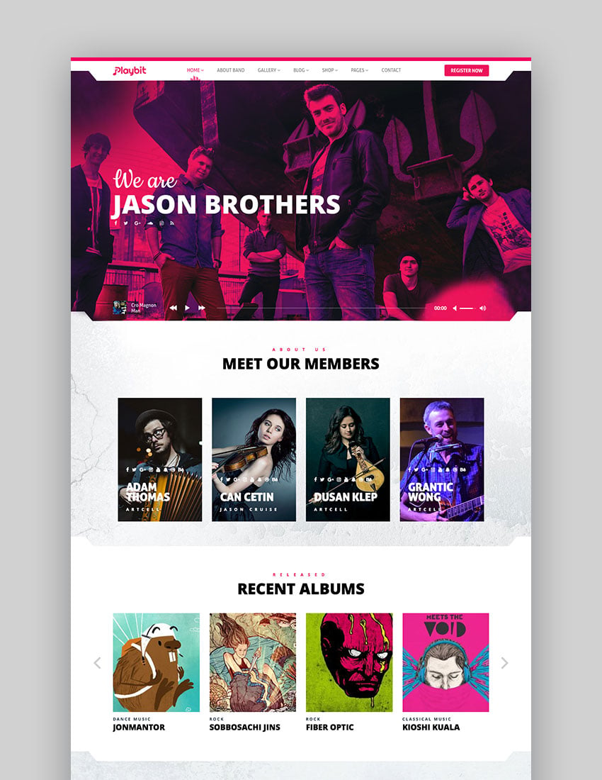 Tips For Creating a Rockin’ Band Website | Envato Tuts+