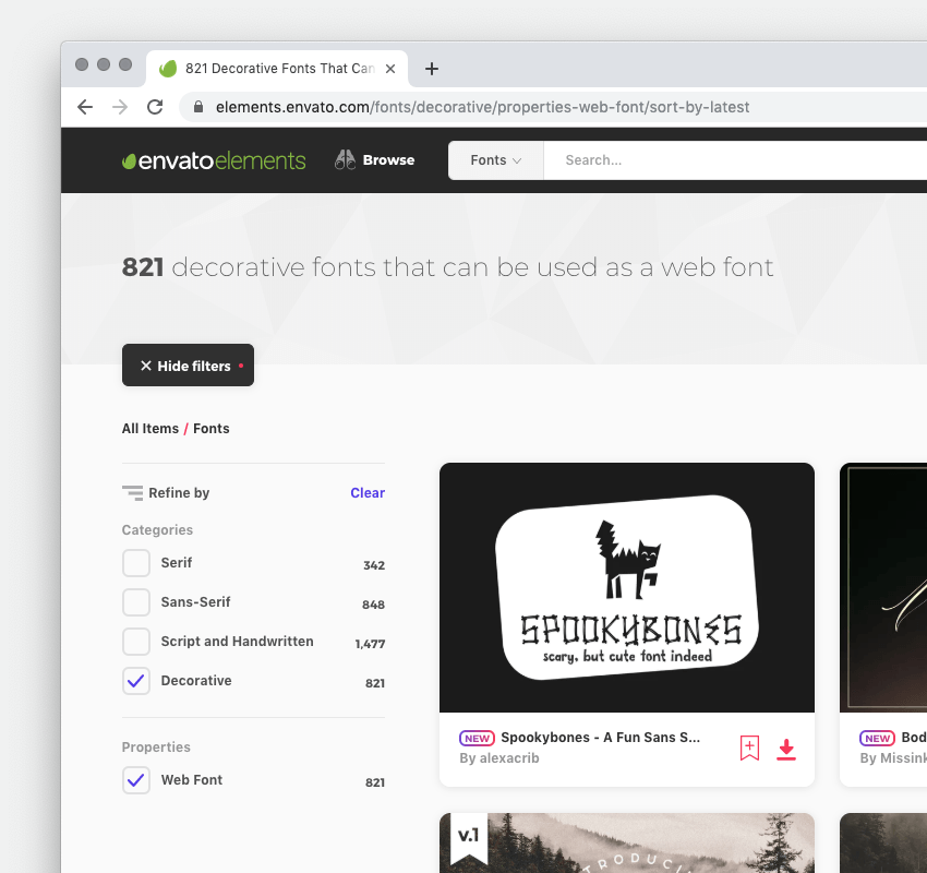 The 10 Best Decorative Fonts to Use on Your Website | Envato Tuts+
