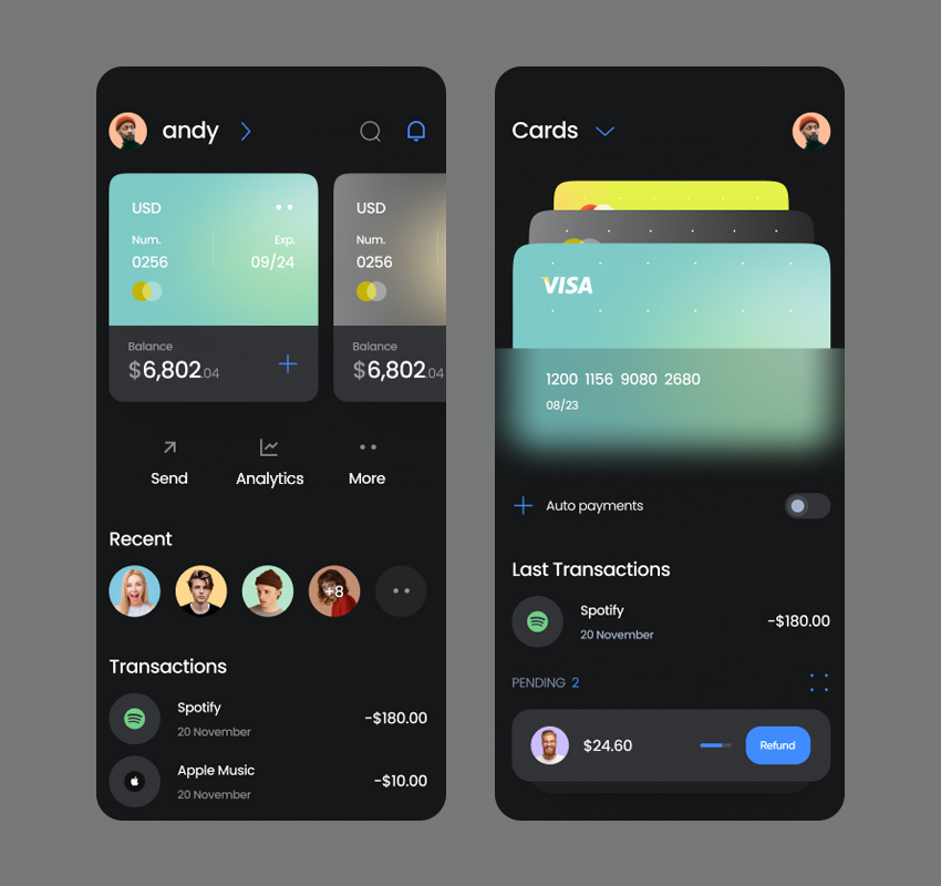 Free Figma UI Kit: Personal Banking App | Envato Tuts+