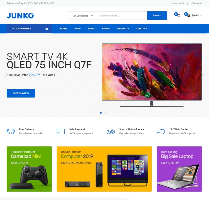 15 Best WooCommerce Technology Themes for Computers and Electronics ...