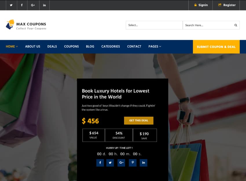 Top 15 WordPress Themes for Daily Deals Websites 2025 | Envato Tuts+