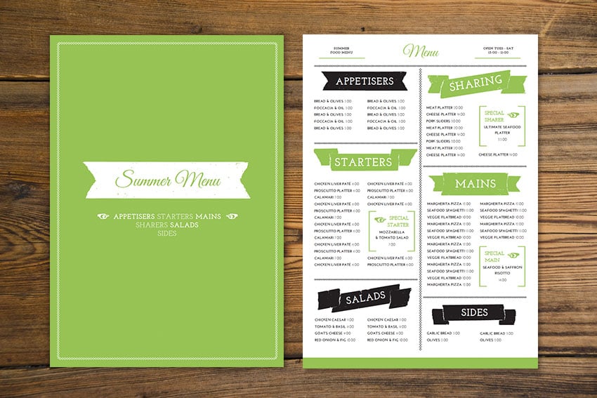 How to Create a Tasty, Trendy Menu Card in Adobe InDesign | Envato Tuts+