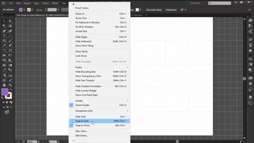 Illustrator trong 60 giây: Cách sử dụng tùy chọn Snap to Grid | Envato ...