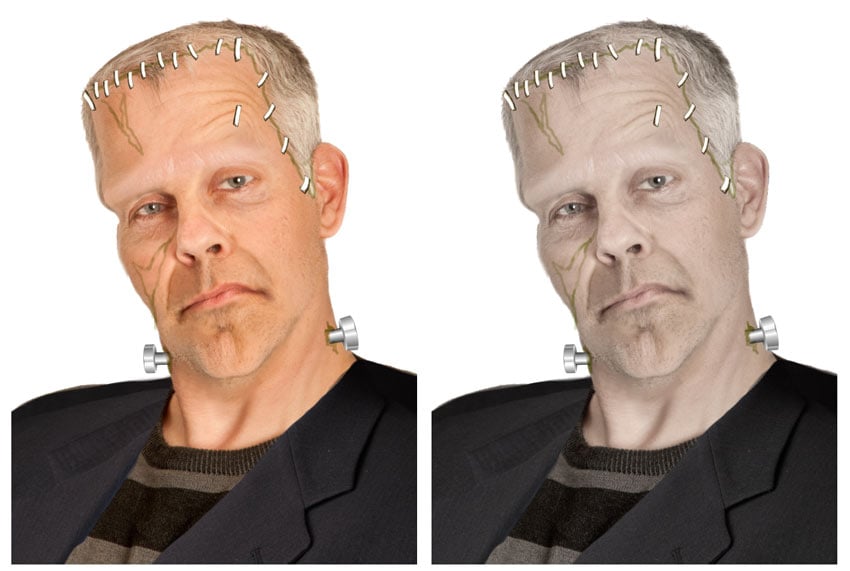 How to Create a Frankenstein's Monster Photo Manipulation in Adobe ...